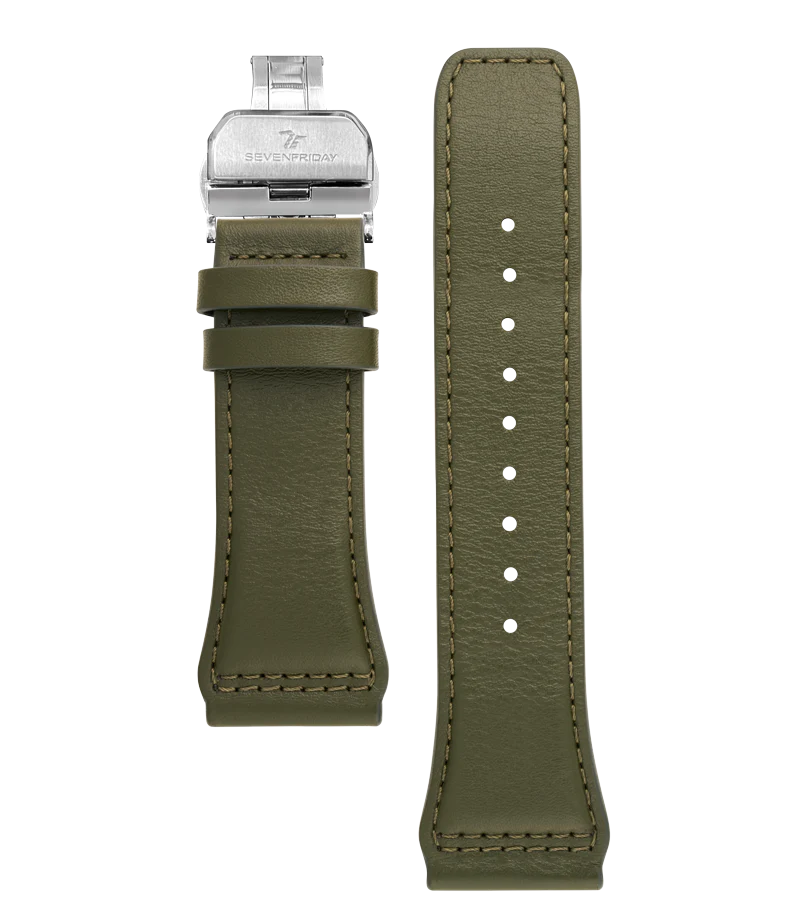 STRAP, Leather, Olive with Butterfly Clasp (PE,PG & ME Series Only ...